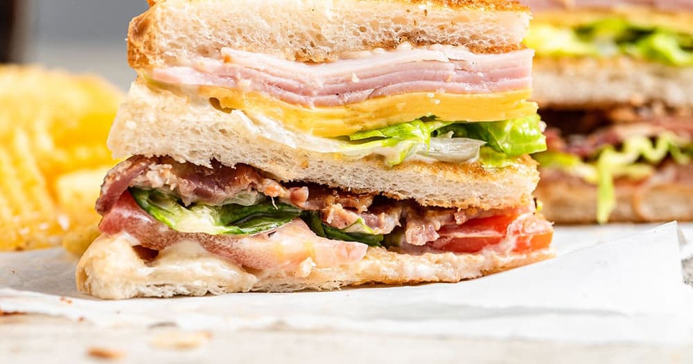 Triple Decker Club Sandwich | Punchfork