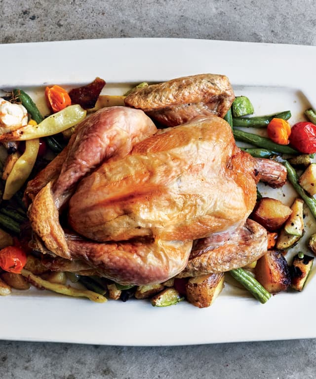 Rack-Roasted Chicken | Punchfork