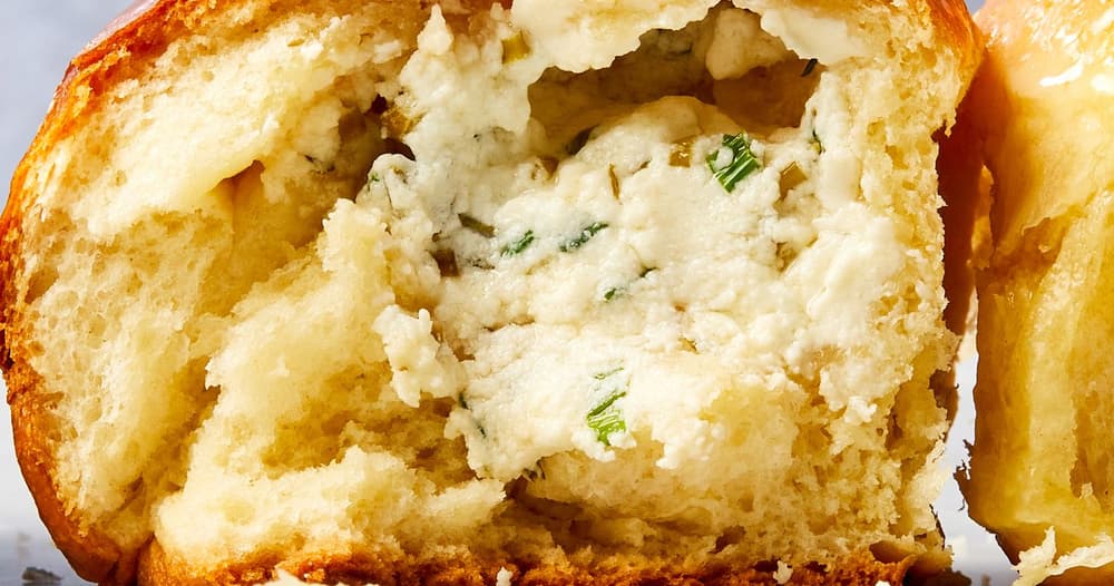 Goat Cheese-Stuffed Rolls | Punchfork