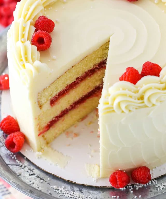 Raspberry Dream Cake | Punchfork