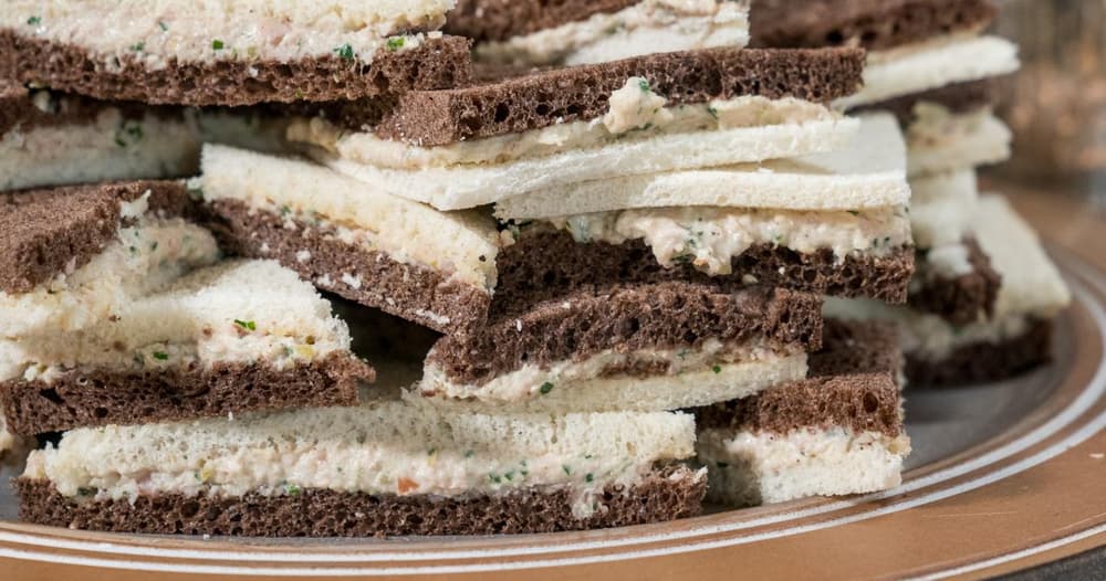 Deviled Ham Tea Sandwiches | Punchfork