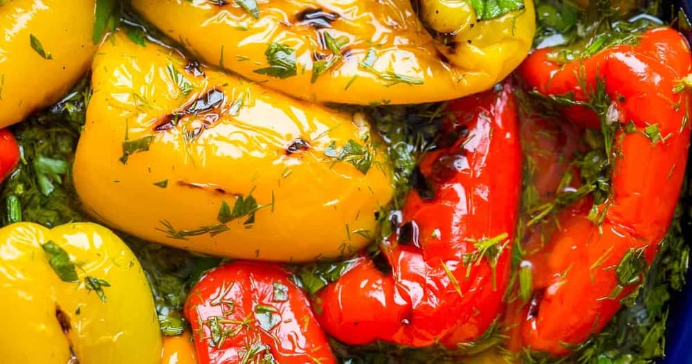 Marinated Mini Sweet Peppers | Punchfork