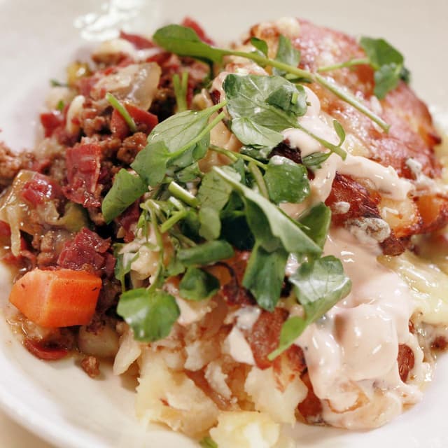 Reuben-Style Shepherd's Pie | Punchfork