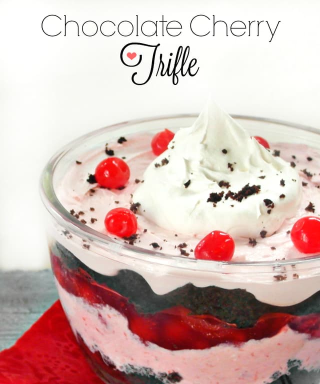 Chocolate Cherry Trifle | Punchfork