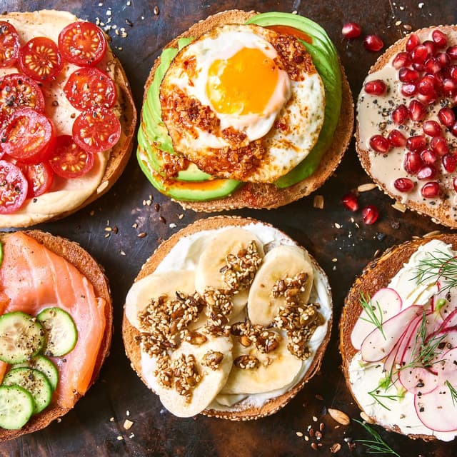 Sweet & Savory Bagel Bar | Punchfork