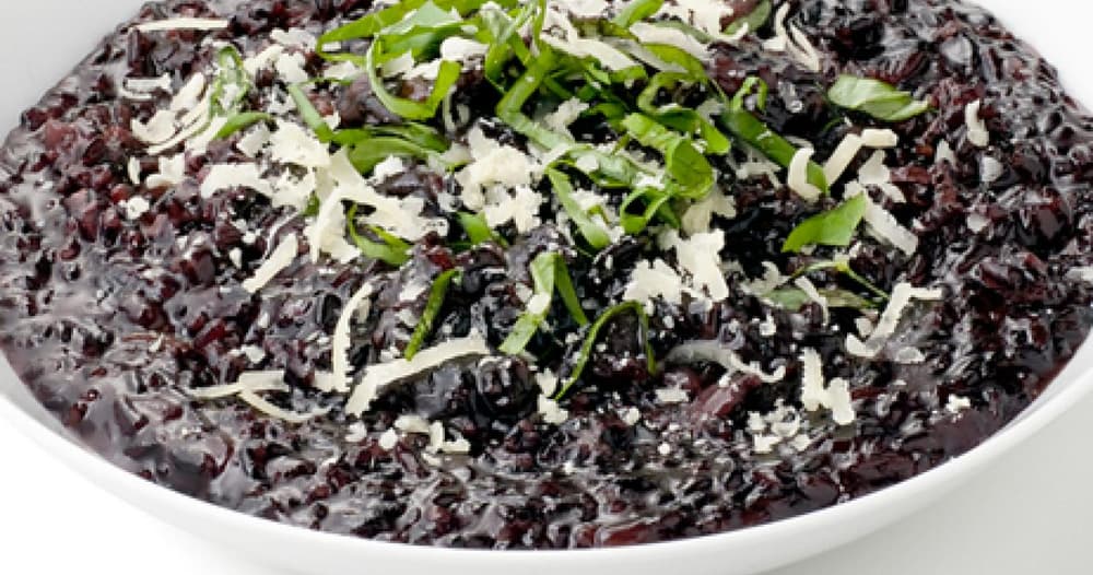 Black Rice Risotto | Punchfork