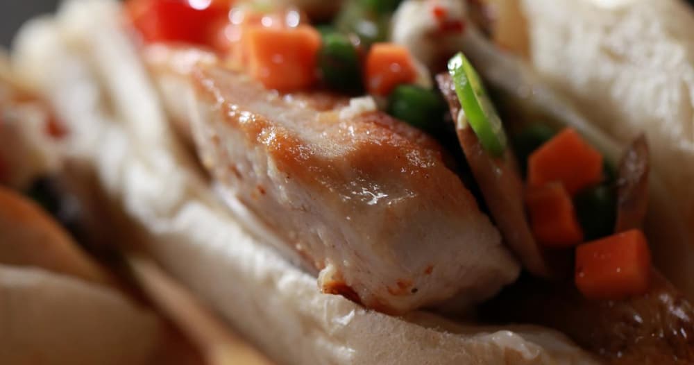 Chicken Vesuvio Sandwich | Punchfork