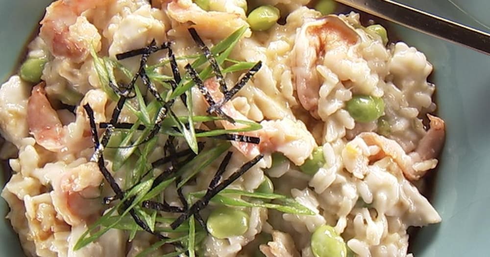 Japanese Seafood Risotto | Punchfork