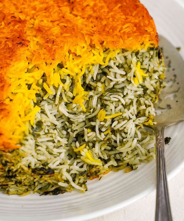 Sabzi Polo (Persian Herb Rice) | Punchfork