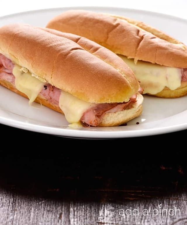 Hot Ham and Cheese Sandwiches | Punchfork