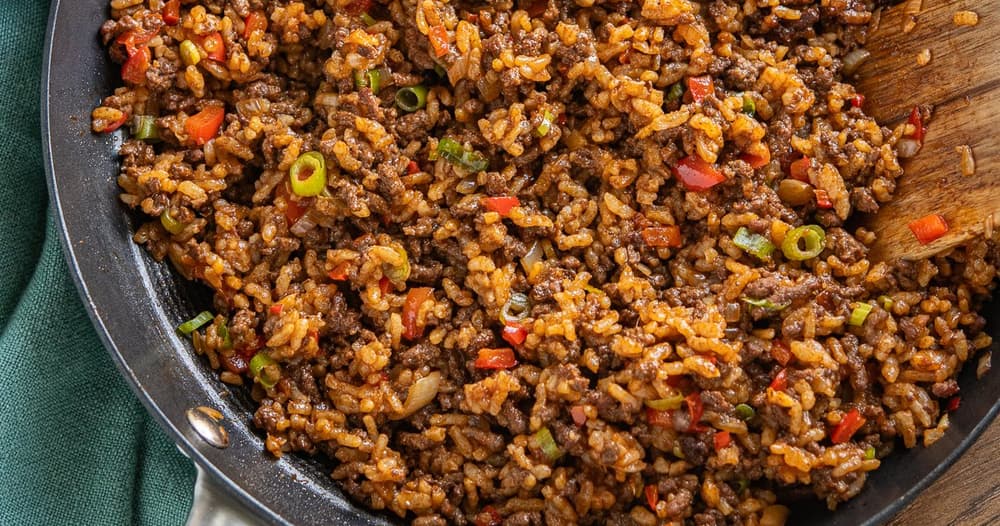 Beef Nasi Goreng (Indonesian Fried Rice) | Punchfork