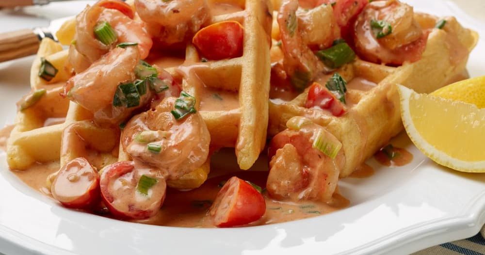 Shrimp and Waffles | Punchfork