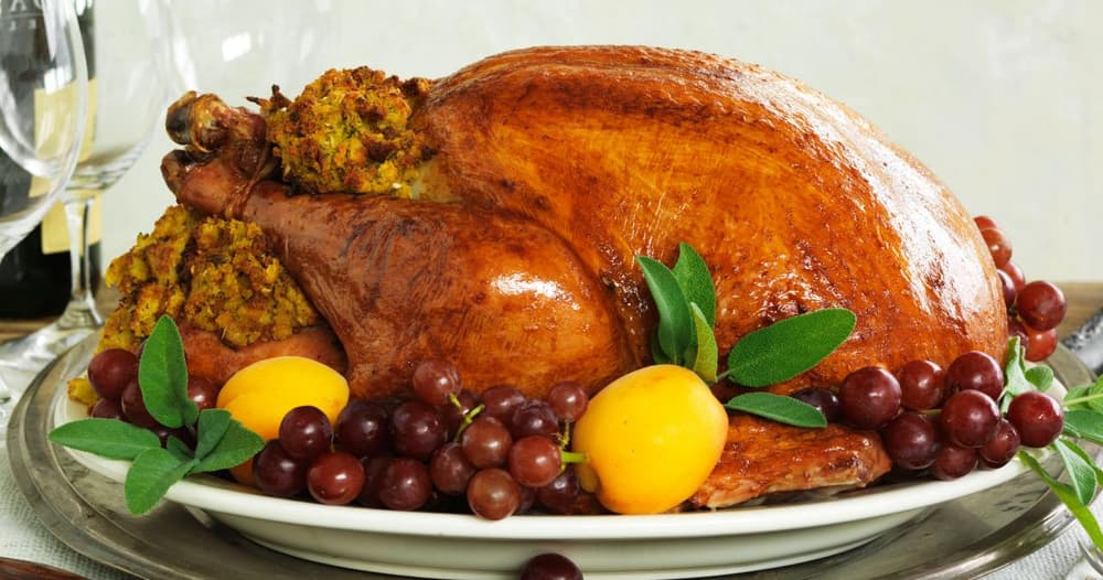 Holiday Hidden Valley Ranch Roasted Turkey with Cornbread Stuffing ...