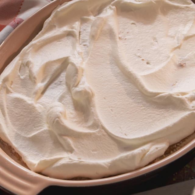 Hasty Pudding with Whipped Cream | Punchfork