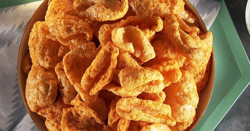 Pork Rind Cheese Puffs | Punchfork