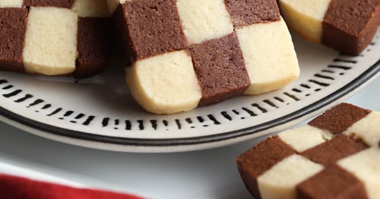 Checkerboard Cookies | Punchfork