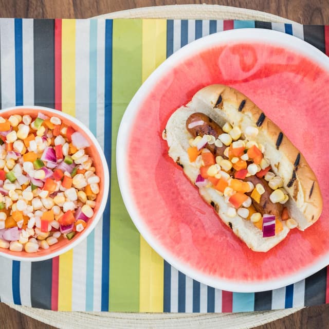 Pickled Sweet Corn Rainbow Relish | Punchfork