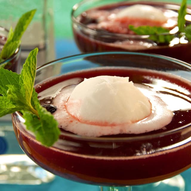 Lime Ricky Float Margarita | Punchfork