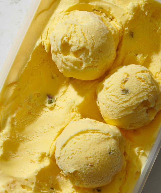 Bastani Sonati (Saffron and Rose Water Ice Cream) | Punchfork