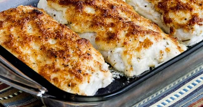 Baked Mayo Parmesan Fish | Punchfork