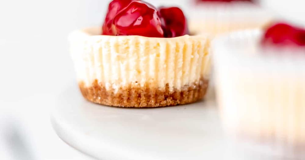 Mini Cheesecake Cupcakes | Punchfork