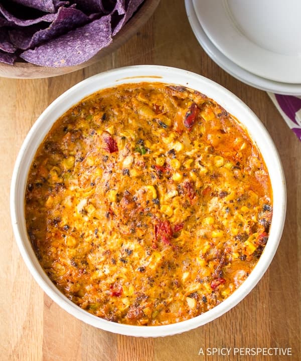 Fire Roasted Corn Dip | Punchfork