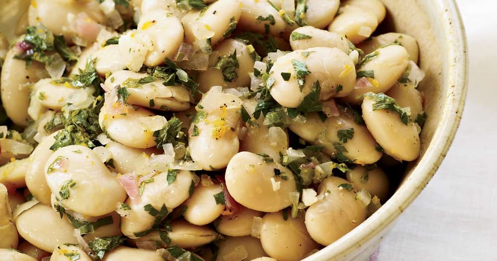Italian Butter Beans with Meyer Lemon and Tarragon | Punchfork