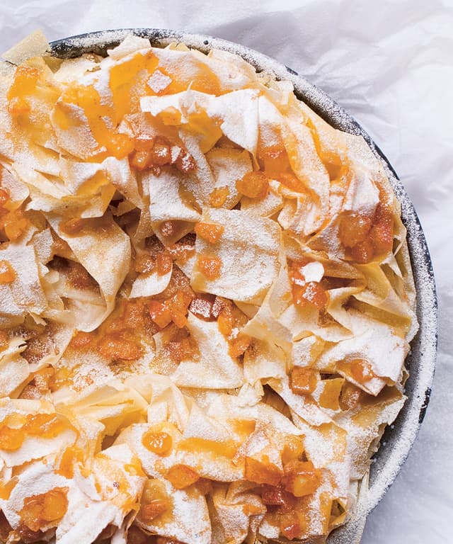 Ricotta Phyllo Cheesecake | Punchfork