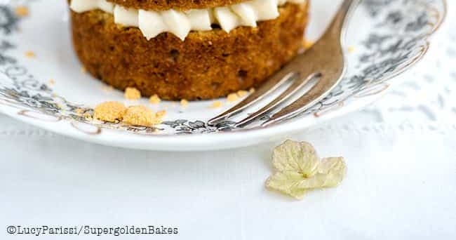 Mini Hummingbird Cakes with Cream Cheese Pineapple Frosting | Punchfork