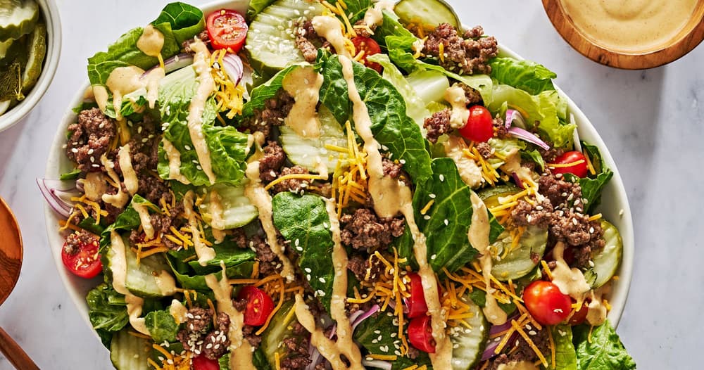 Big Mac Salad | Punchfork
