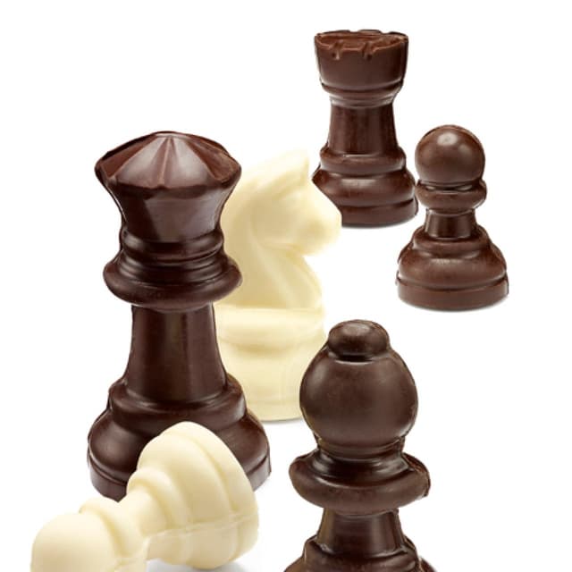 Chocolate Chess Pieces | Punchfork