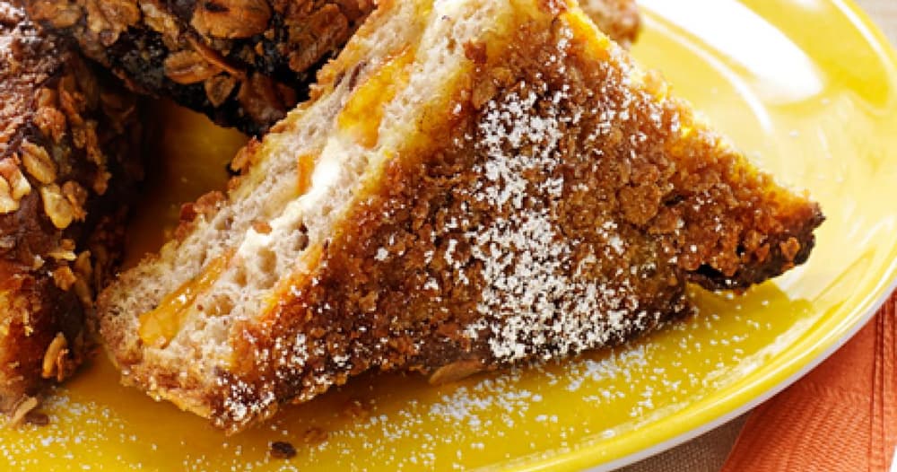 Crunchy Bran French Toast | Punchfork