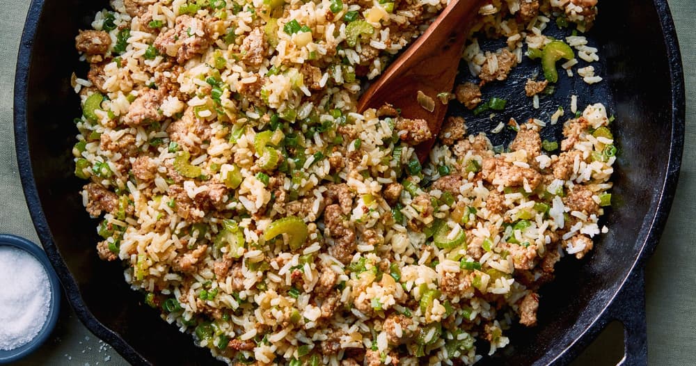 Creole Rice Dressing | Punchfork