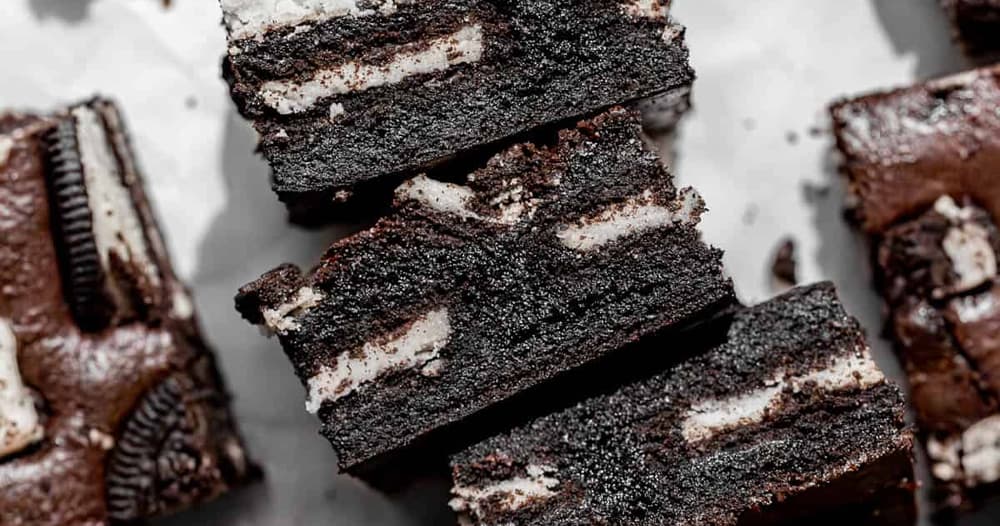Decadent Oreo Brownies | Punchfork