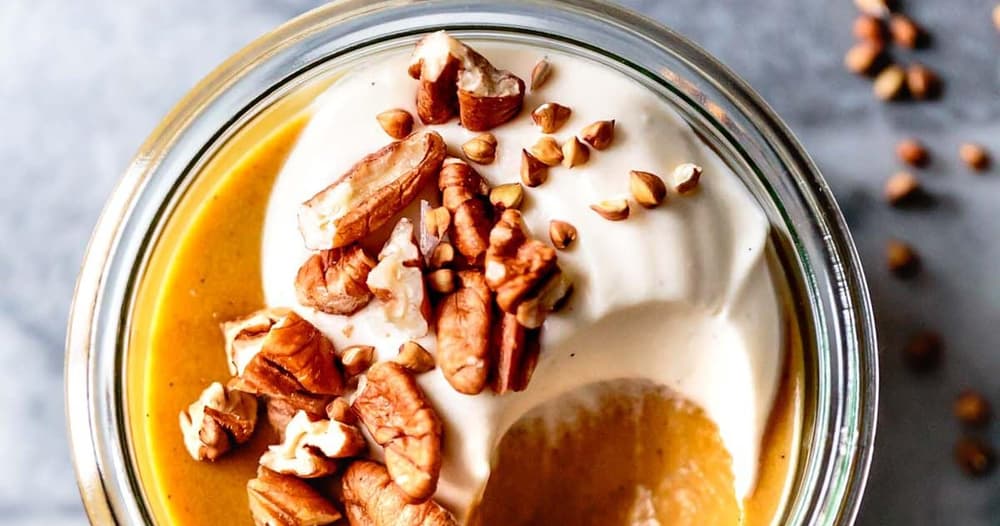 15-Minute Creamy Stovetop Pumpkin Pudding | Punchfork