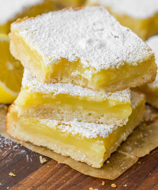 Classic Lemon Bars | Punchfork