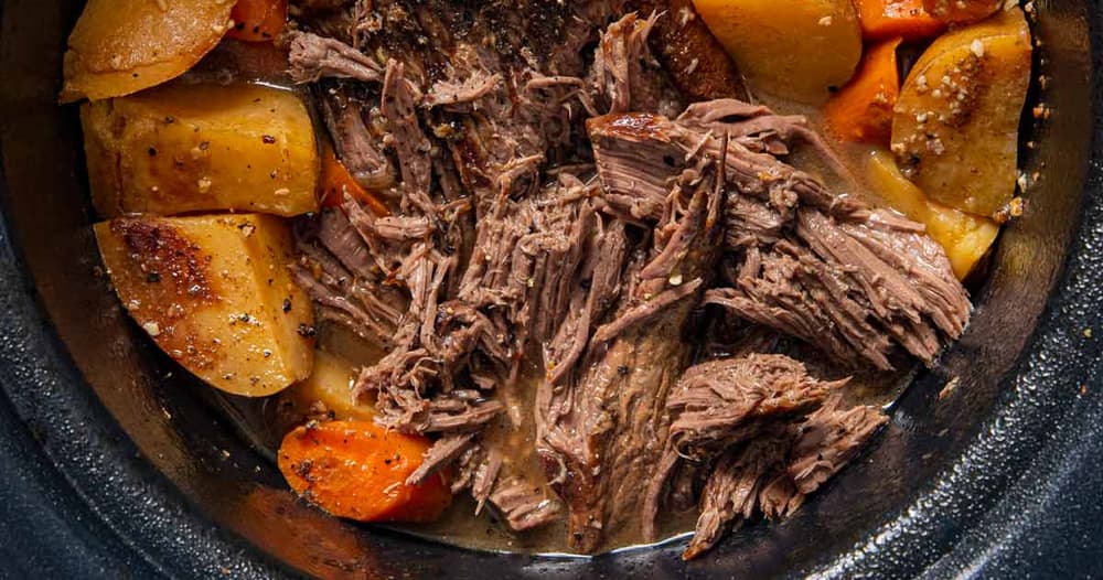 Slow Cooker Rump Roast | Punchfork