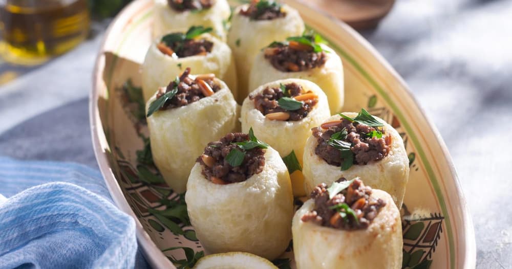 Batata Mahshiyeh (Stuffed Potatoes) | Punchfork