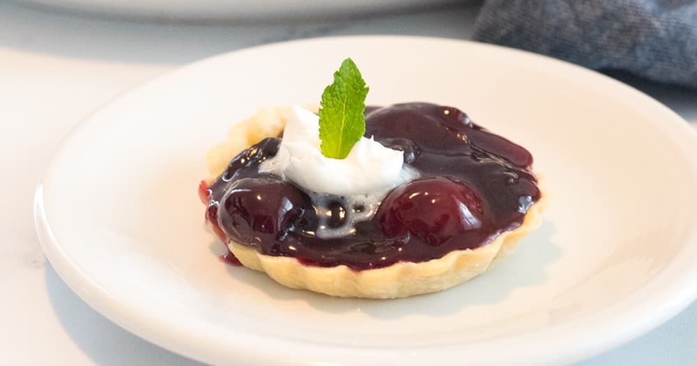Mini Cherry Tarts | Punchfork