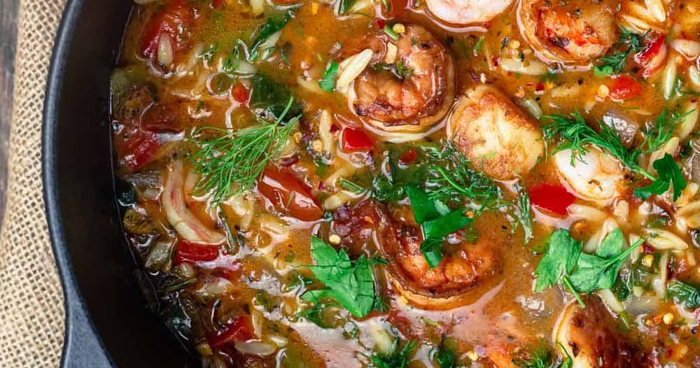 Mediterranean Shrimp Soup | Punchfork