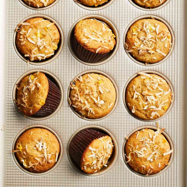 Mango Coconut Muffins | Punchfork
