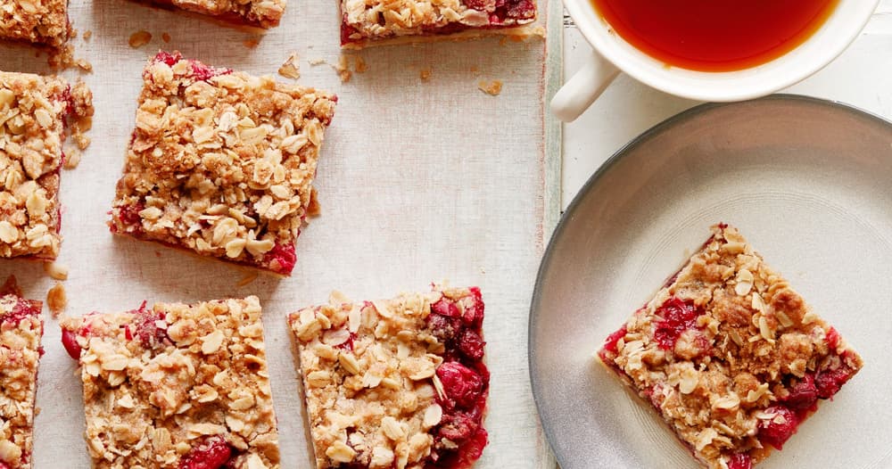 Cranberry Streusel Bars | Punchfork