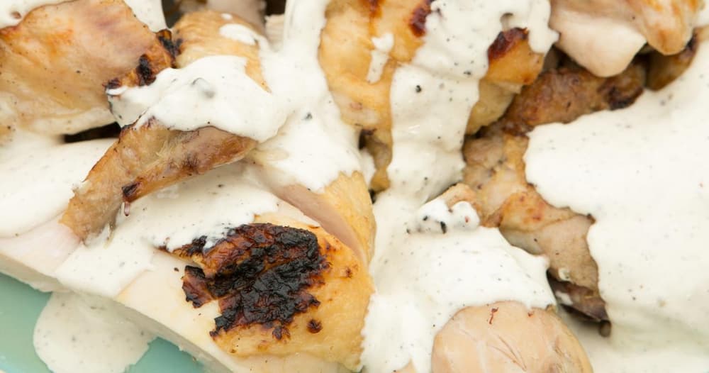 Grilled Chicken with Alabama White BBQ Sauce | Punchfork