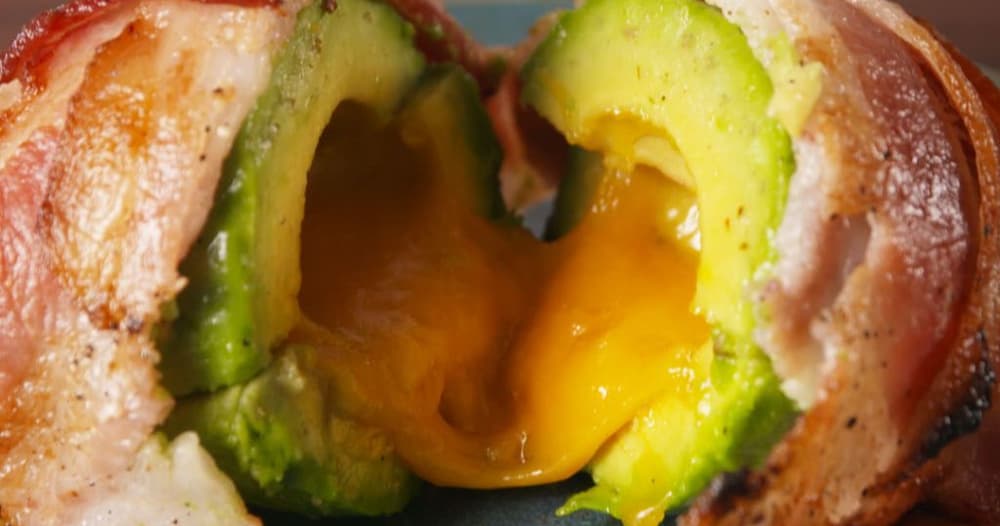 Bacon Avocado Bombs | Punchfork