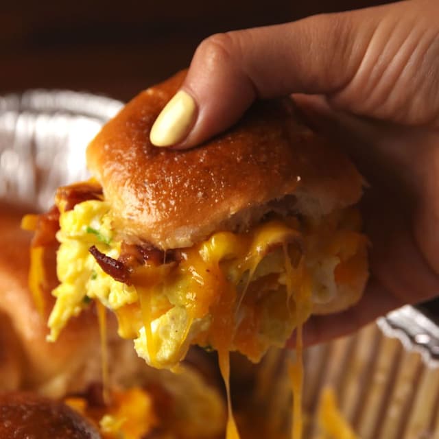 Tailgate Breakfast Sliders | Punchfork