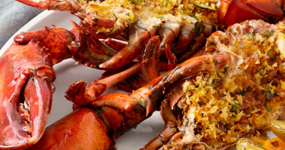 Deviled Portuguese Grilled Lobsters | Punchfork