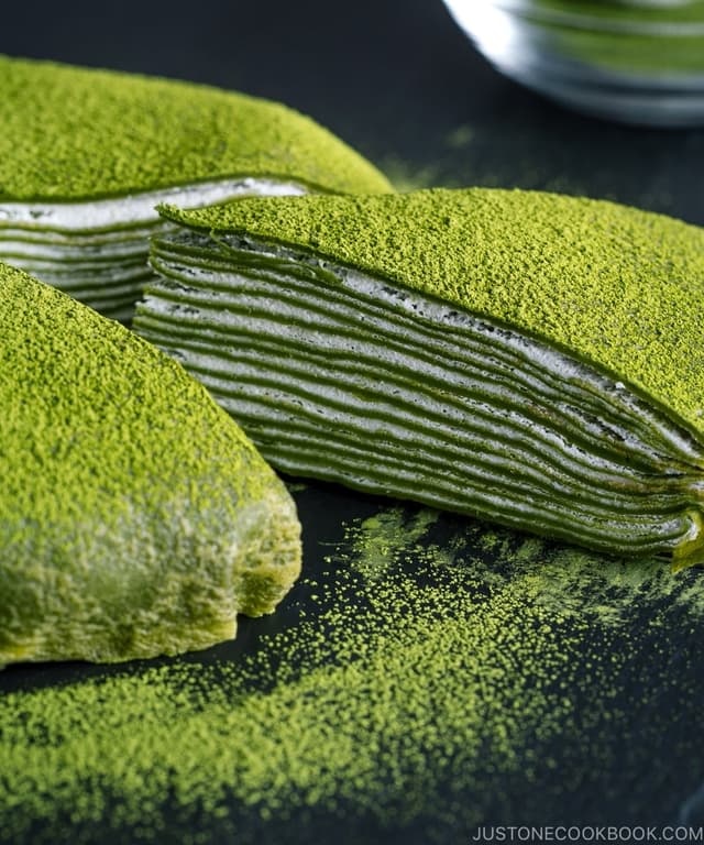 Matcha Mille Crepe Cake | Punchfork
