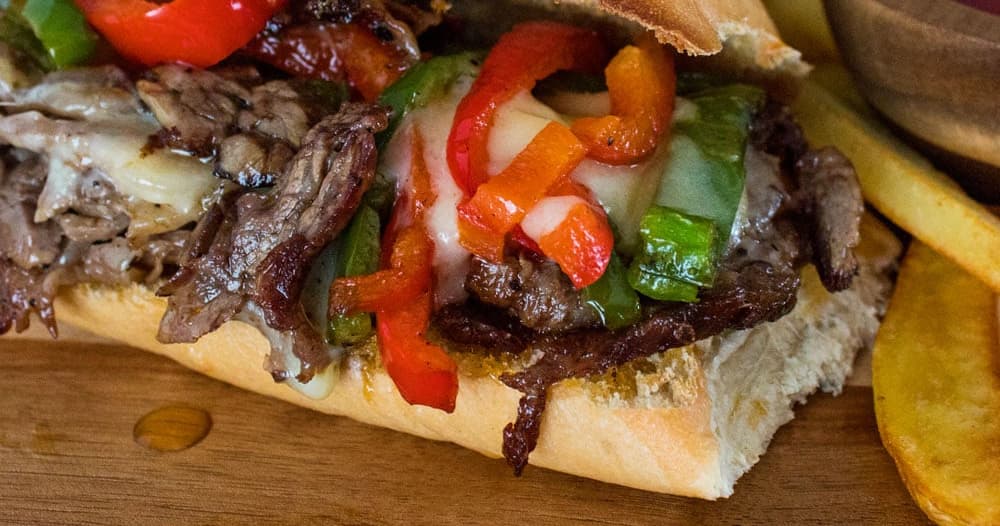 Leftover Prime Rib Philly Cheesesteak Sandwich | Punchfork