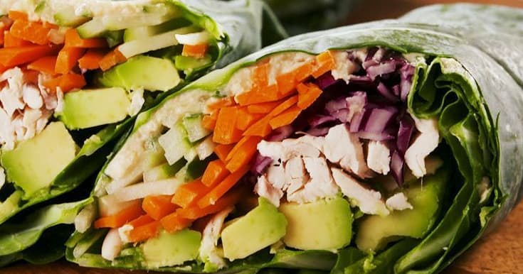 Collard Wrap Bento Boxes | Punchfork