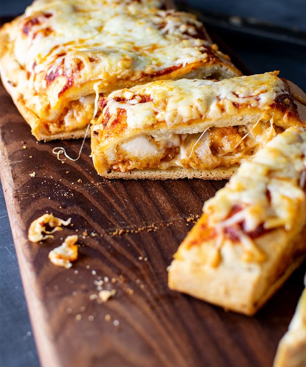 Chicken Parmesan Calzone | Punchfork